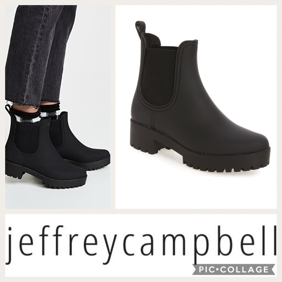 Jeffrey Campbell | Shoes | Jeffrey Campbell Cloudy Chelsea Rain Boot ...